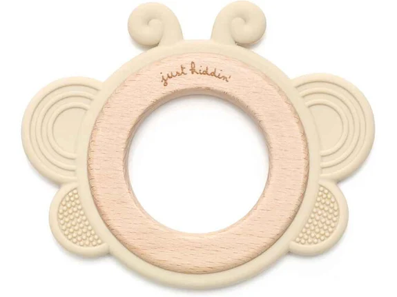 Just Kiddin Glodalica za bebe Hc0213032L/C drvo silikon 3m+