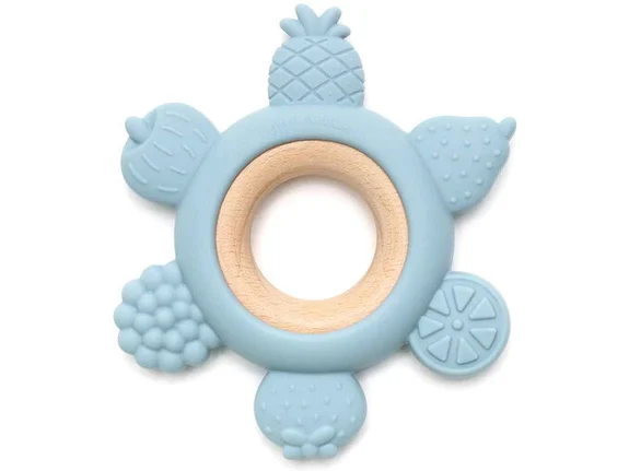 Just Kiddin Glodalica za bebe Hc0233062L/B silikon drvo