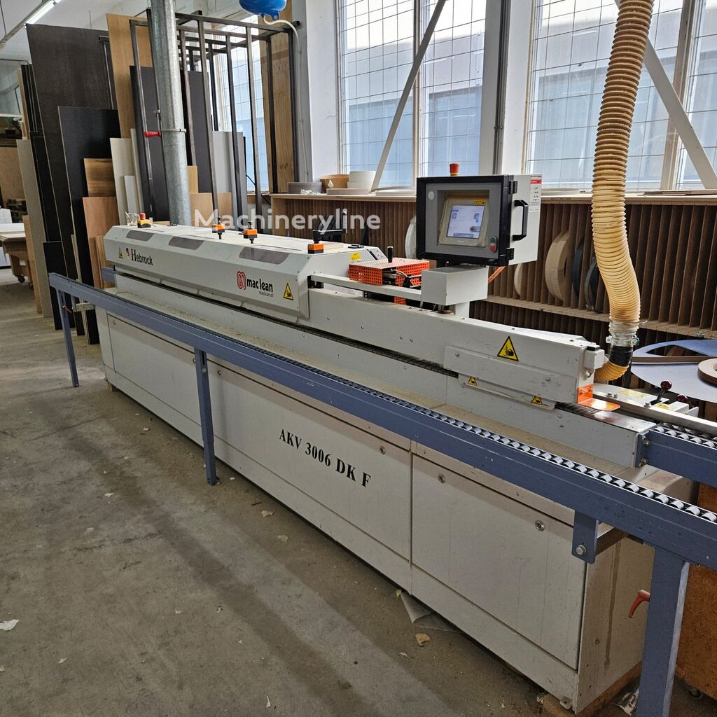 Hebrock AKV 3006 DK-F Edgebander | 2017 | Premilling & Corner mašina za formiranje ivica