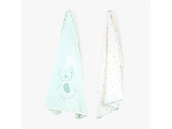 Just Kiddin Prekrivač za bebe Little Wild Flower Pl25-8Pr203 pamuk