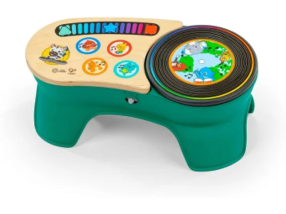 Hape Muzička igračka za bebe DJ Discovery Magic Touch gramofon 6m+