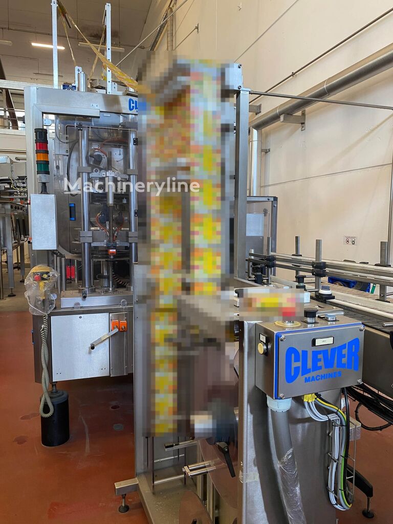Clever GS 307 (line: GS 307 applicator + STJ3 steam shrink tunnel) mašina za etiketiranje