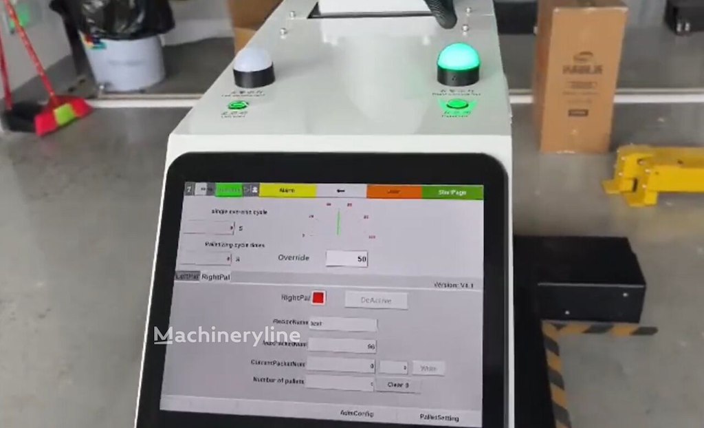 Warsonco WSC-RP Series I Cobot Palletizer Pro Serial paletizator