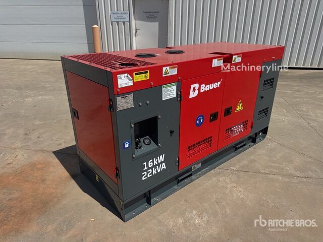 Prodaje se Bauer GFS-16KW diesel generator na aukciji