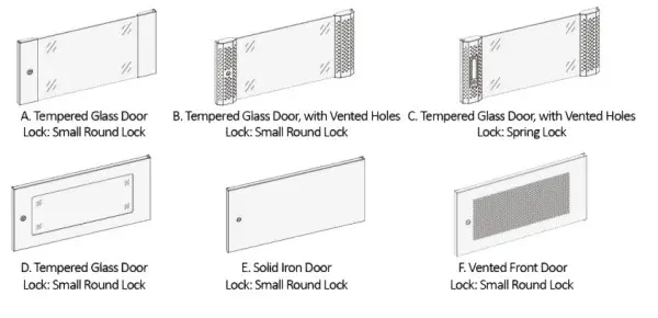 Safewell Rack orman 9U 600X450