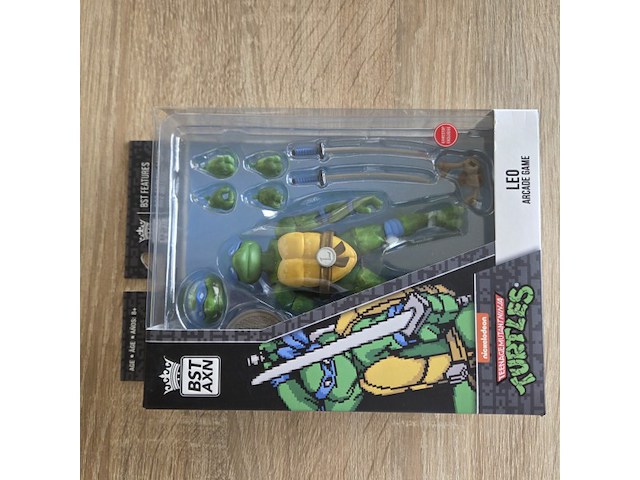 TMNT BST AXN figura Leonardo Arcade Game