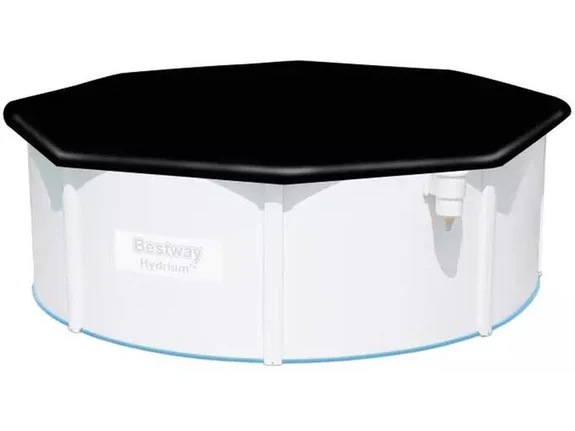 Bestway Prekrivač za bazen 3.96 m, Crni