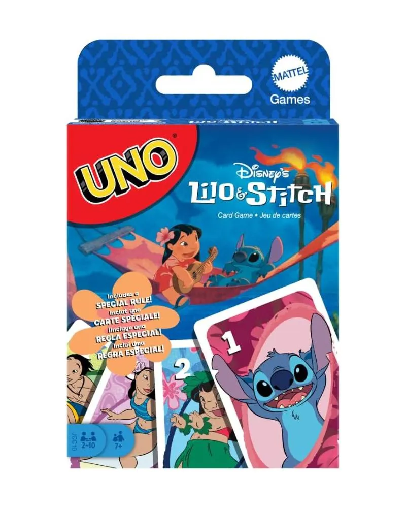 Društvena igra Mattel UNO - Lilo And Stitch - Card Game