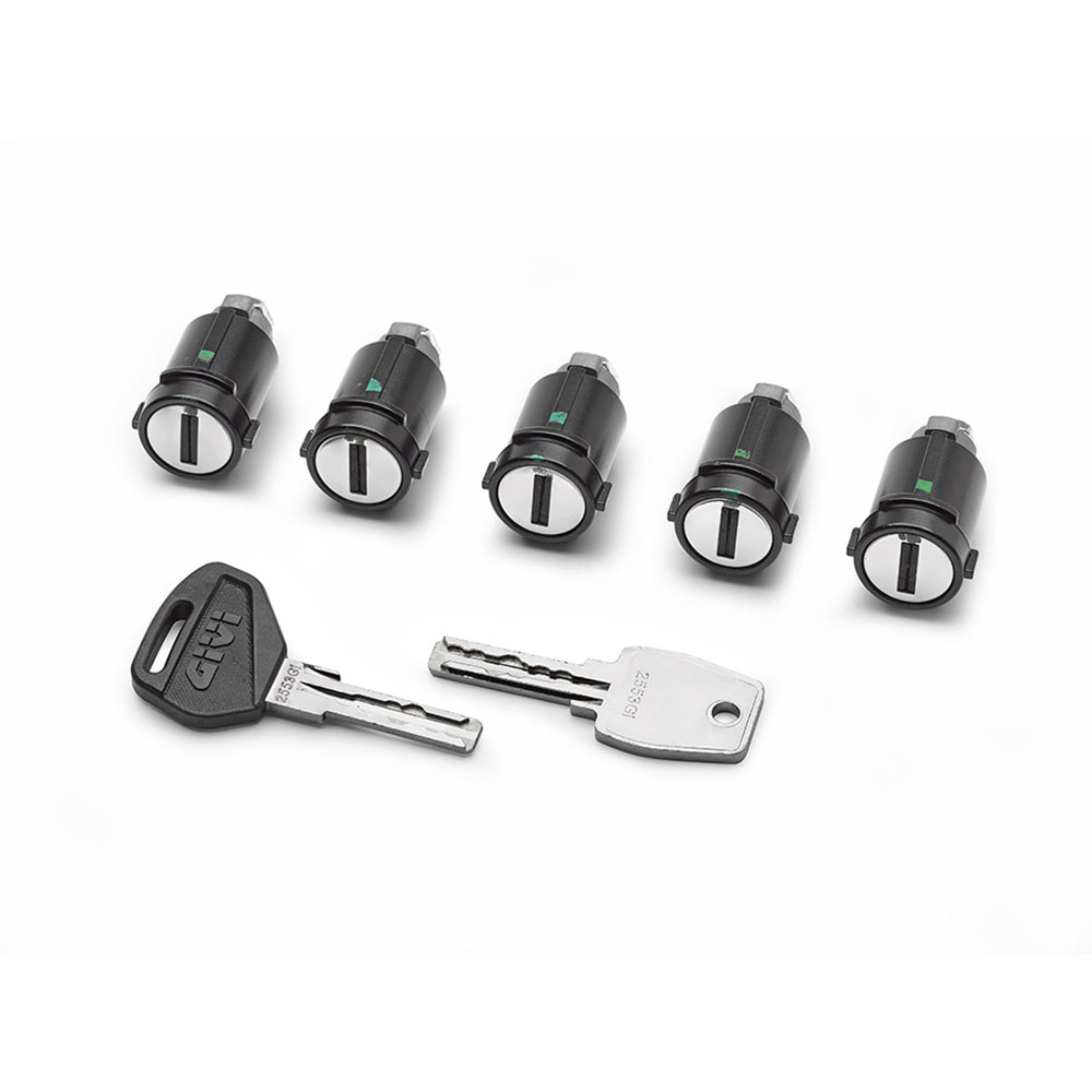 Set 5 brava kofera SMART SECURITY LOCK GIVI SLR105