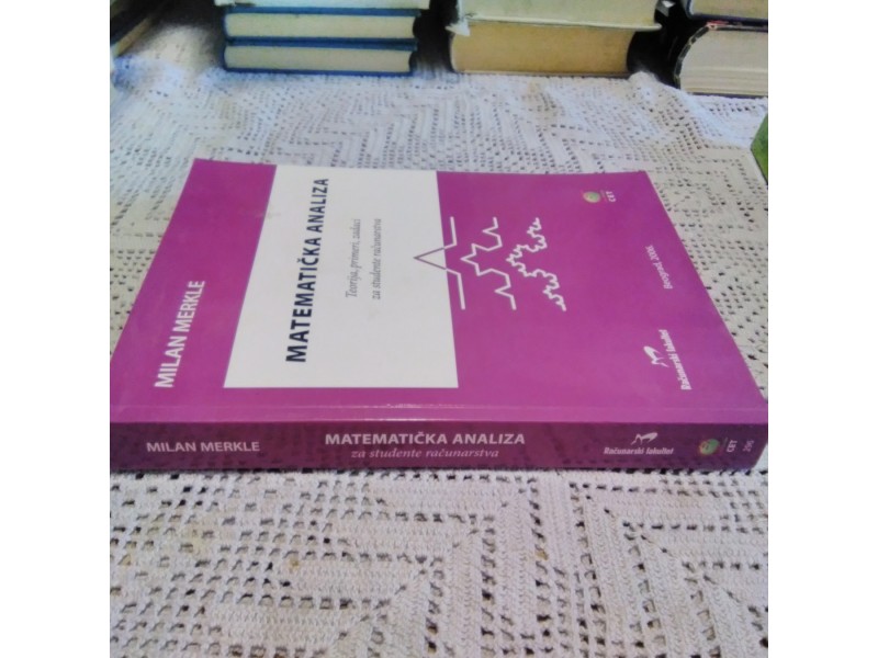 Milan Merkle MATEMATICKA ANALIZA,,,OLDICNO