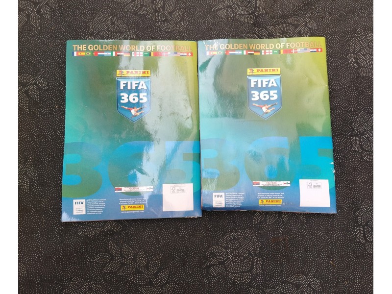 Komplet 2 Panini FIFA 365 2026 prazna albuma, Novo!