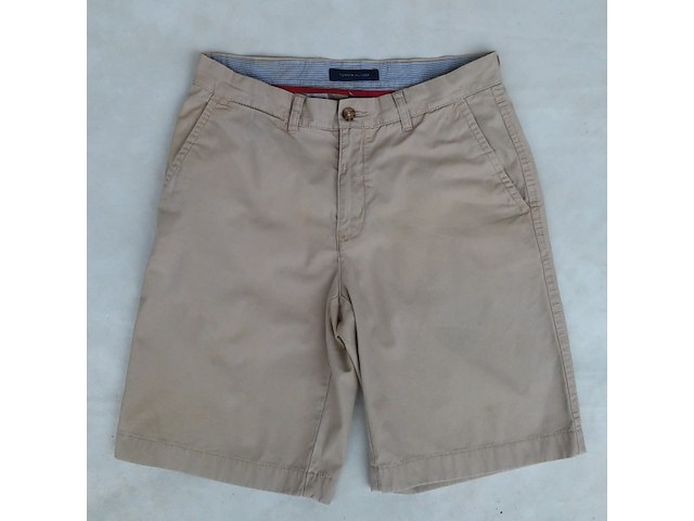 TOMMY HILFIGER Cotton Dress Shorts Beige ORIGINAL vel32