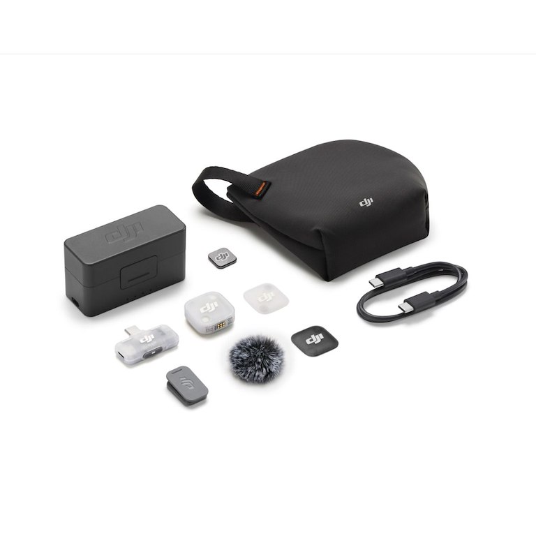 DJI Mic Mini 2 za 1 sagovornika (1 TX + 1 Mobile RX + Charging Case)