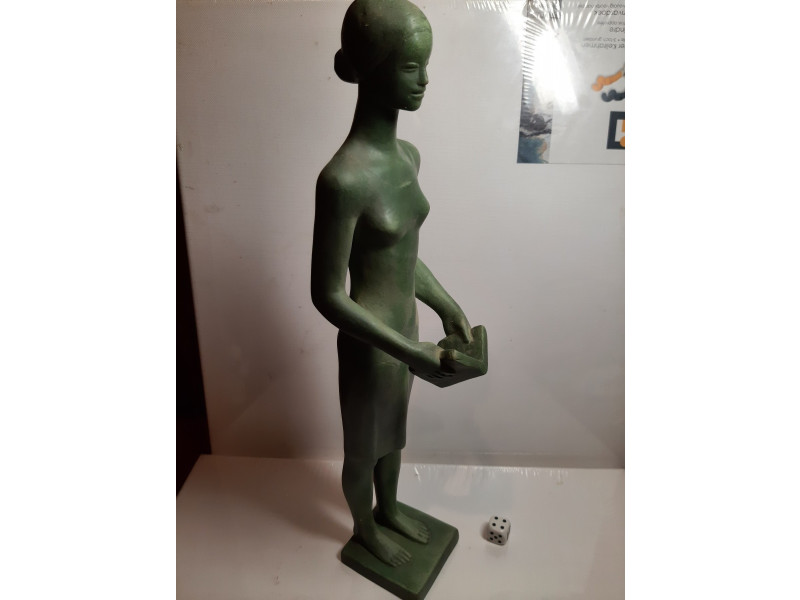 UMETNIČKA BRONZA SKULPTUR STATUA KIP "ASSZONJI" 60'-70'