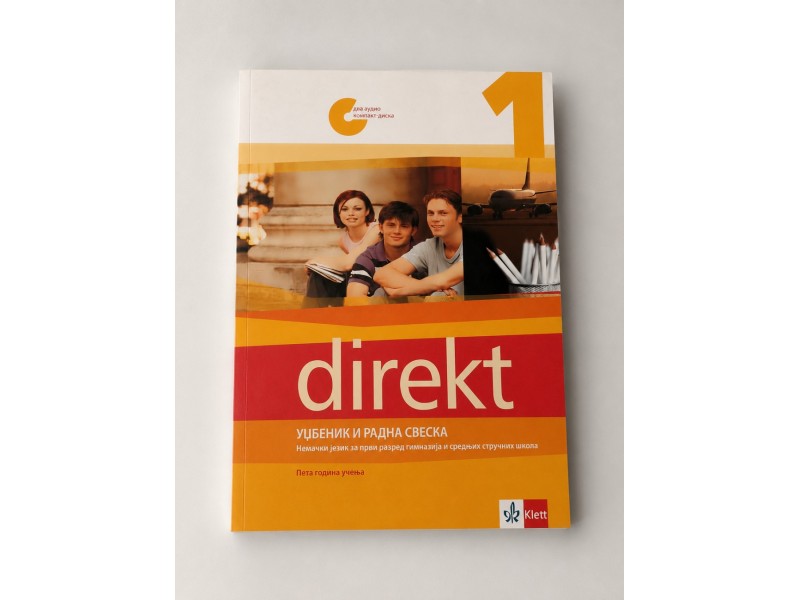 Direkt 1, udžbenik i radna sveska - Klett