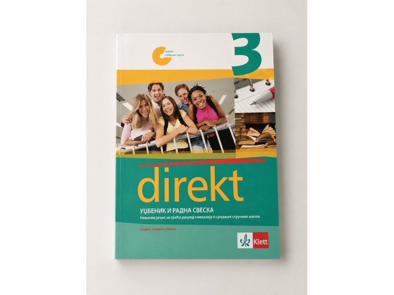 Direkt 3, udžbenik i radna sveska - Klett