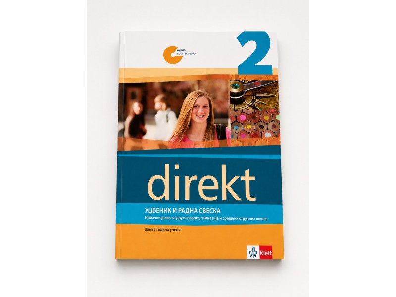 Direkt 2, udžbenik i radna sveska - Klett