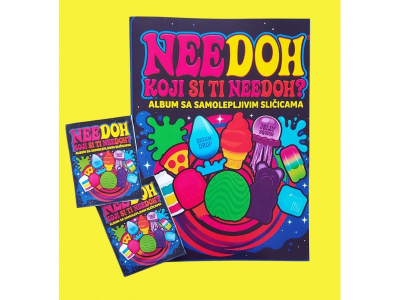 Needoh Album sa samolepljivim sličicama