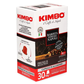 Kimbo Barista Napoli Alu. compatibili Nespresso ®* 30/1