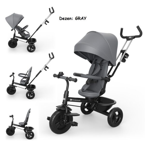 Tricikli / guralica za decu, Kinderkraft ASTON 2 PLUS