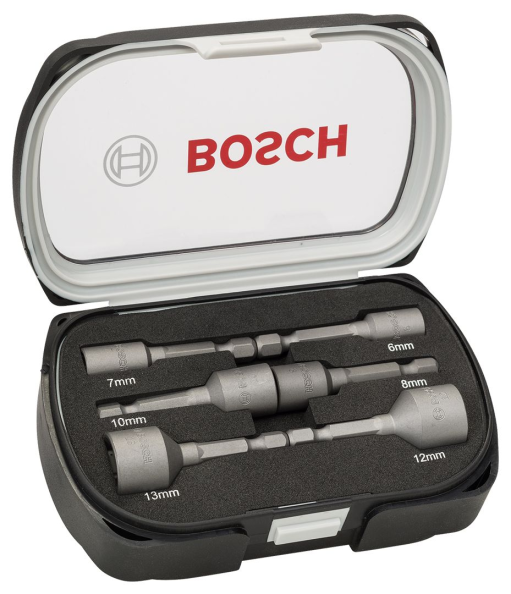 Bosch 6-delni set nasadnih ključeva, Promoline, 2607017569