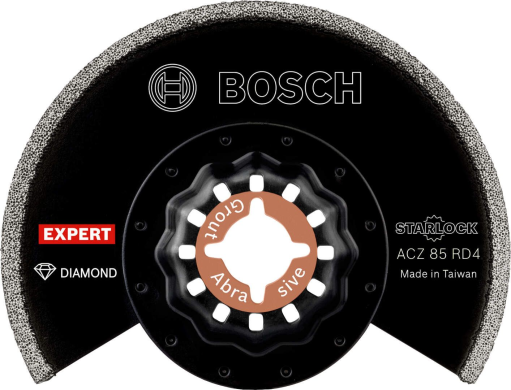 Bosch EXPERT Grout Segment Blade ACZ 85 RD4 list testere za multifunkcionalne alate od 85 mm, pakovanje 1 komad, 2608900034