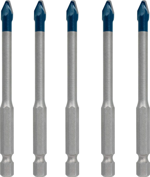 Bosch komplet EXPERT HEX-9 HardCeramic burgija za crep od 6 mm, 5-delni, 2608900599