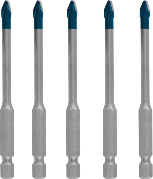 Bosch komplet EXPERT HEX-9 HardCeramic burgija za crep od 5 mm, 5-delni, 2608900598