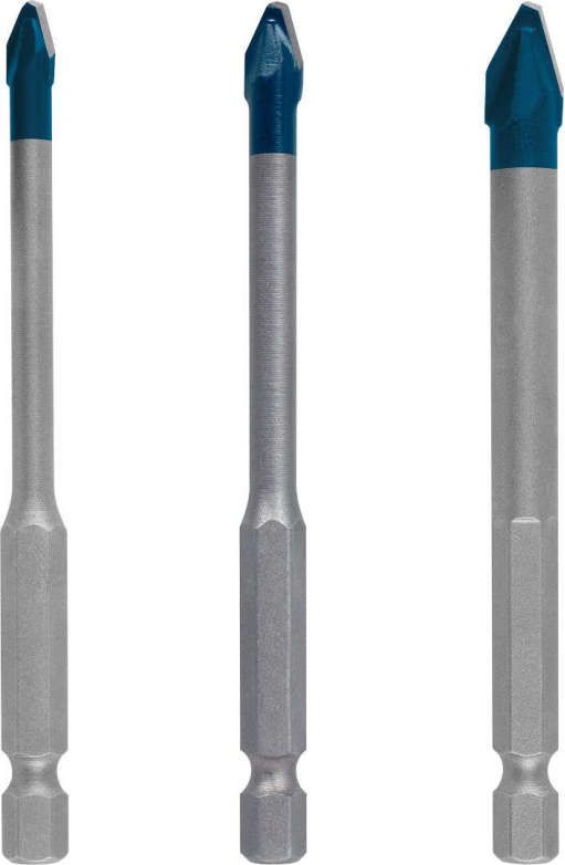 Bosch komplet EXPERT HardCeramic HEX-9 burgija od 5/6/8 mm, 3-delni, 2608900595