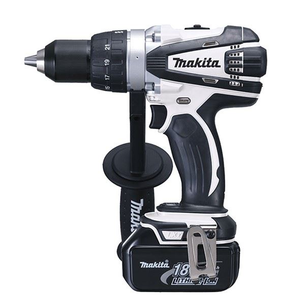 Makita DDF458F2WJ Akumulatorska bušilica - odvijač, 2x3.0Ah