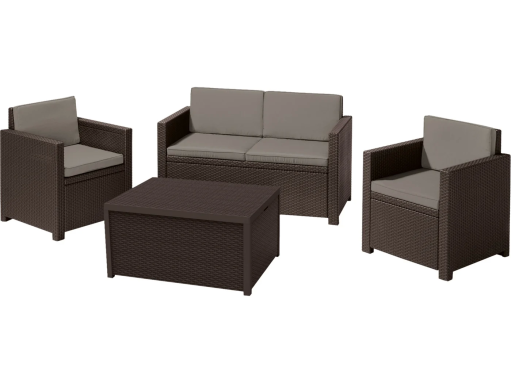 Keter CU 216778 Baštenski set Monaco sa box stolom
