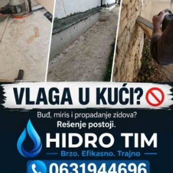 Hidroizolacija vlažnih kuća