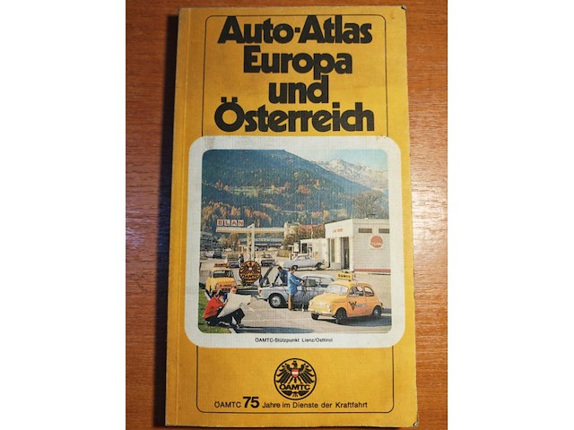 AUTO-ATLAS Europa und Osterreich (QANTC 1971)