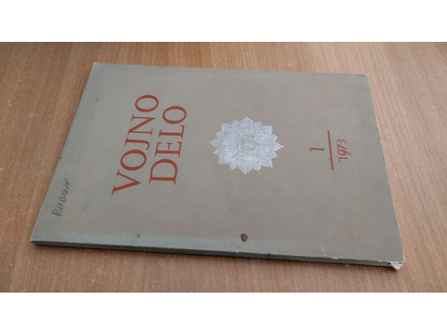Vojno delo 1 / 1973