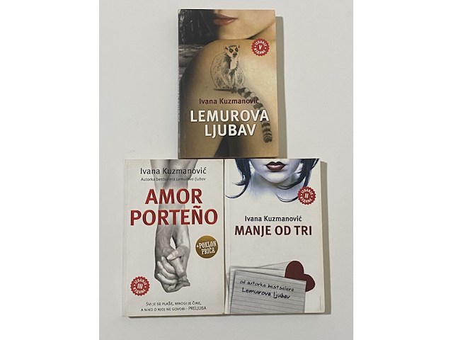 Ivana Kuzmanović set 3 knjige
