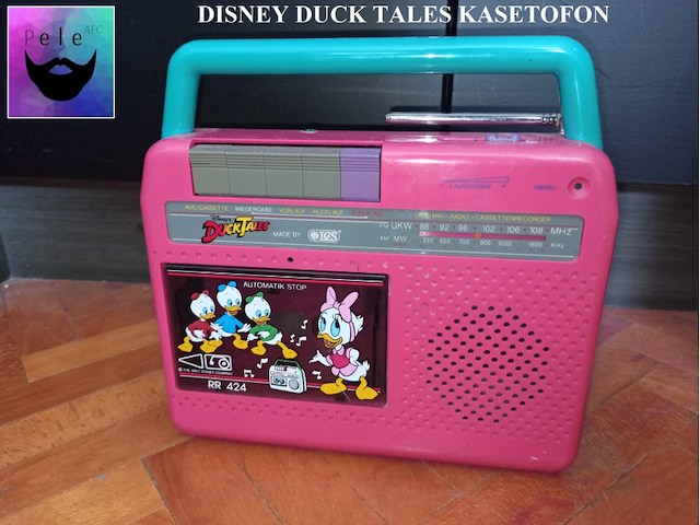 Disney DuckTales kasetofon