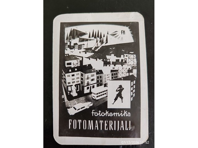 Fotokemika, dzepni kalendar 1964