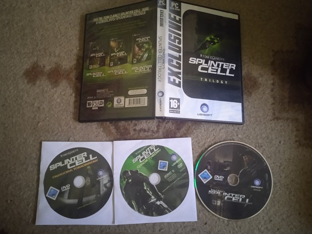 Tom Clancy`s Splinter Cell trilogy