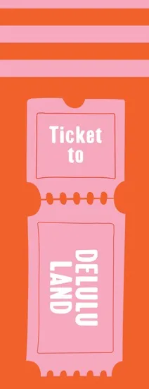 Bookmarker DELULULAND 10cm