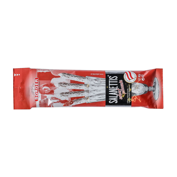 Sorger Salanettis kobasica ljuta slajs 80g