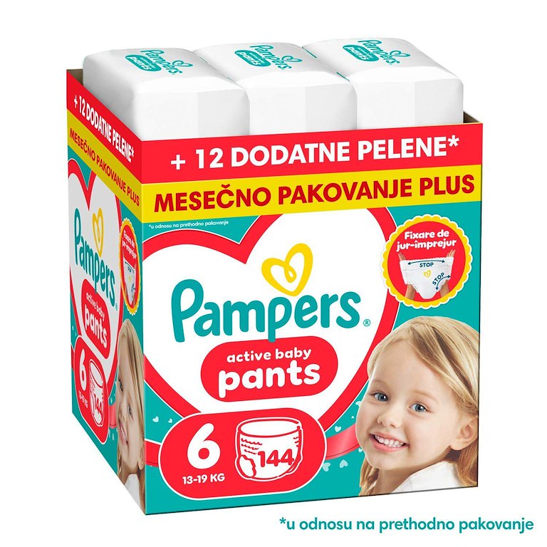 Pampers pelene pants 6 msb 144/1 pampers