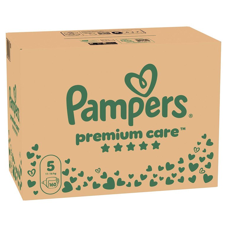 Pampers pelene premium 5 msb 160/1 pampers