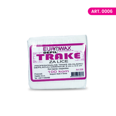 Trake za lice 100 kom art.0006