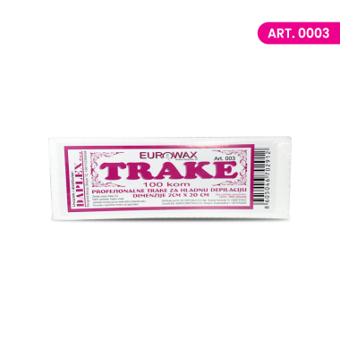 Trake bele 100 kom art.0003