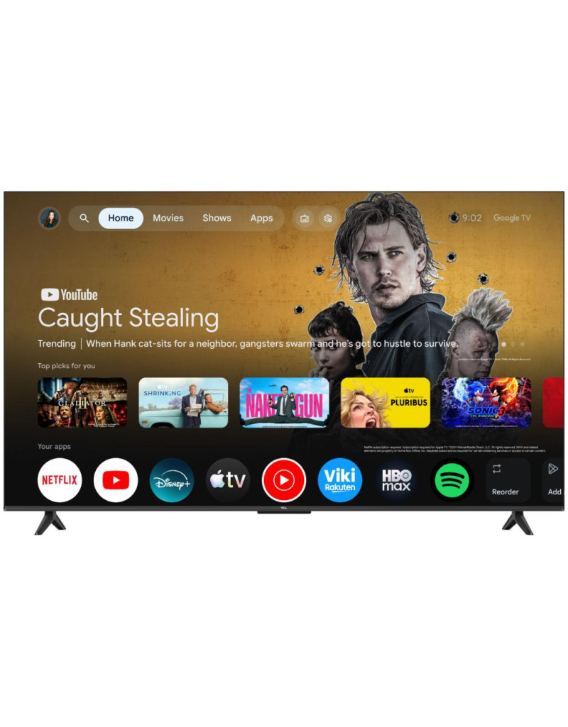 TCL 65P6L LED 65" 4K UHD 60Hz Google TV crna