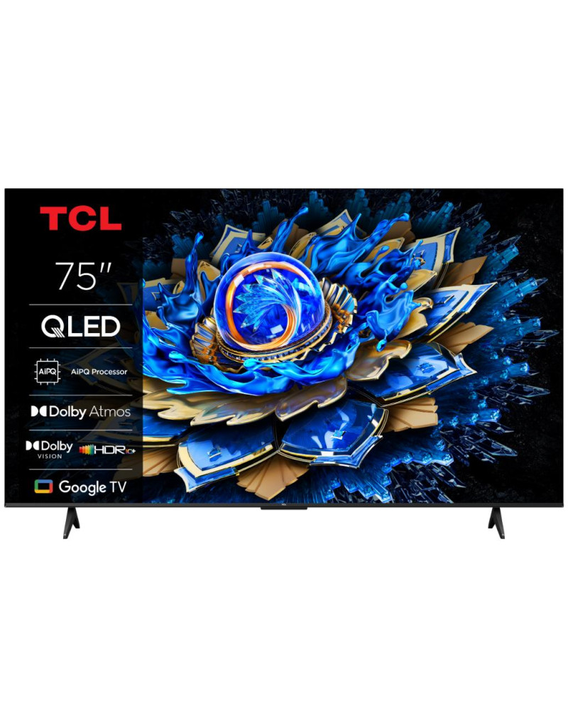 TCL 75T69C QLED 75" 4K UHD 60Hz Google TV crna