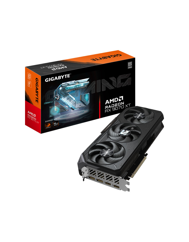 GIGABYTE AMD Radeon RX 9070 XT GAMING 16GB GV-R9070XTGAMING-16GD rev. 1.0 graficka karta