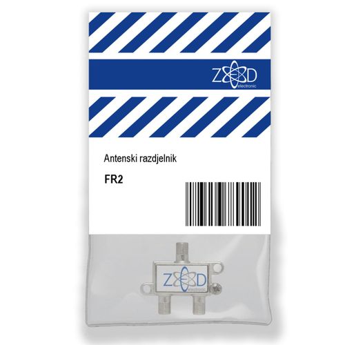 ZED electronic Antenski razdelnik 1 ulaz - 2 izlaza, 5-2400MHz - FR2