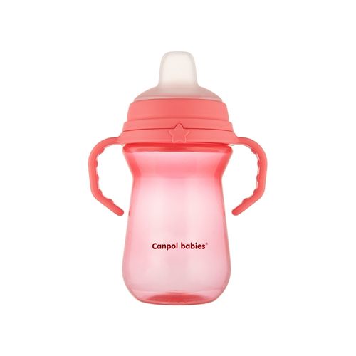 Canpol Babies Solja 250Ml Sa Silikonskim Kljunom (56/615) - Pink