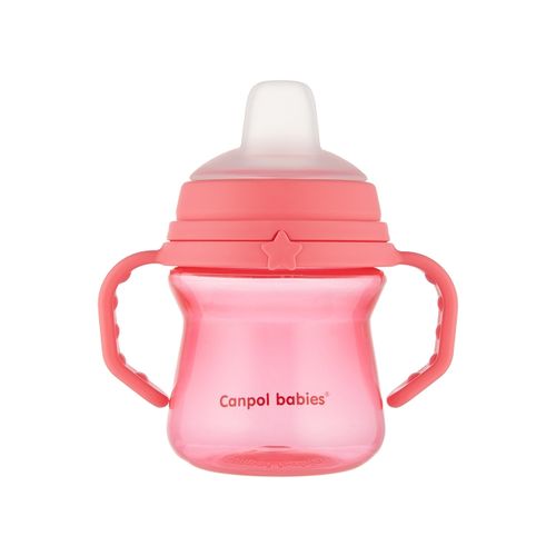 Canpol Babies Solja 150Ml Sa Silikonskim Kljunom (56/614) - Pink